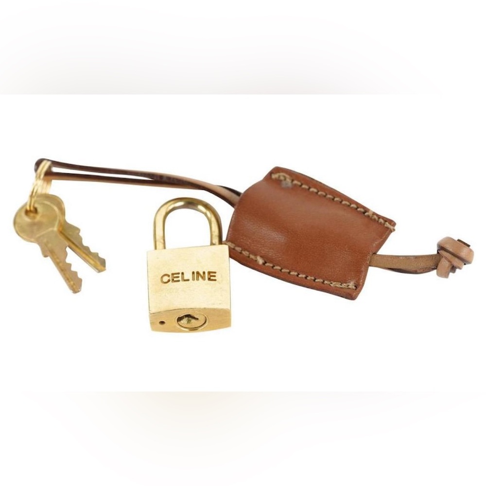 Cline Gold Padlock, Clochette And Key Set Lock Cadena - Gem